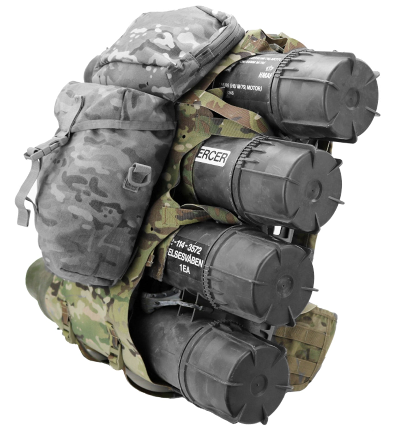 Big Rig 84mm Carl Gustaf M3 ammunition carriage Insert Kit – Beez ...